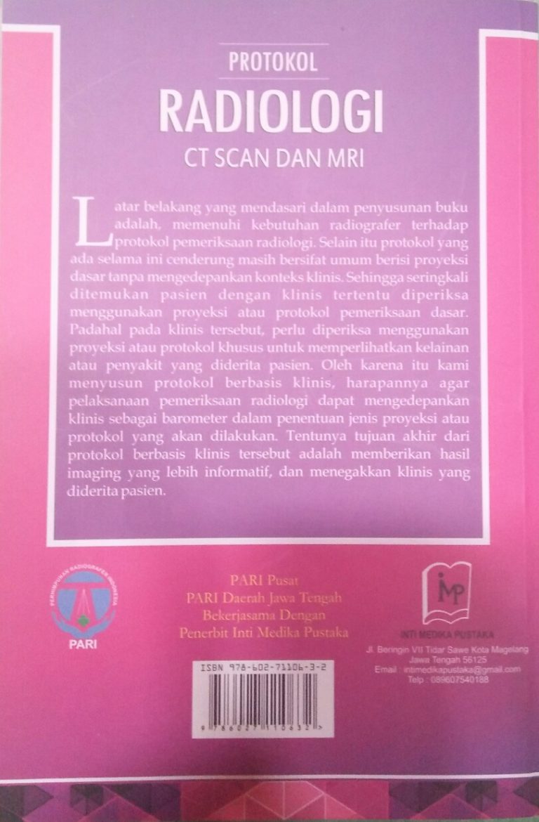Protokol CT Scan dan MRI (Book) | Radiologi Universitas 'Aisyiyah ...